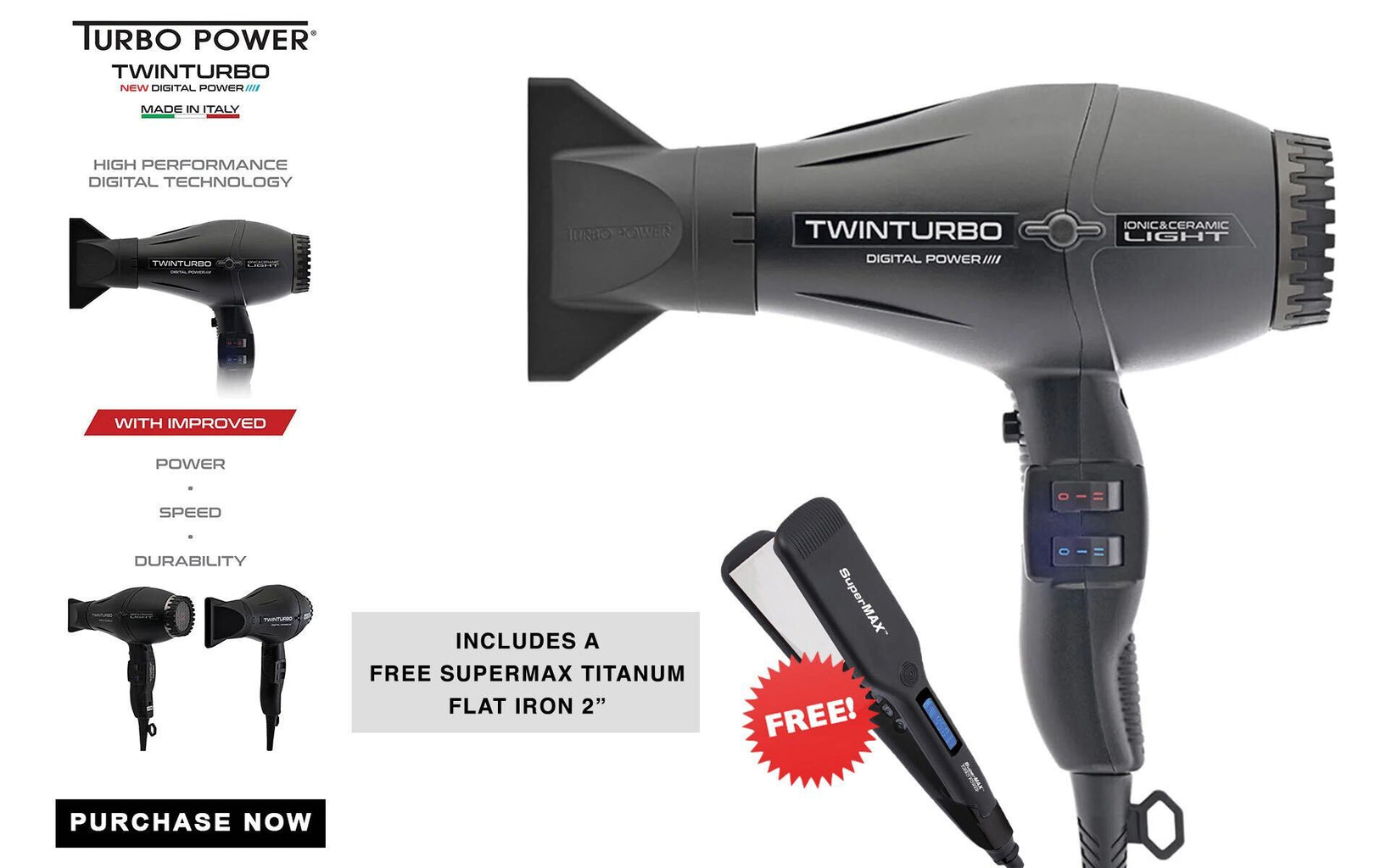 Turbo Power Hair Dryer